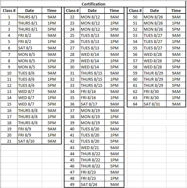 Inspector Class Form - Elections
